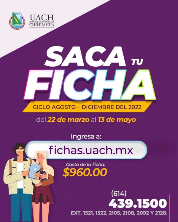 Iniciará uach entrega de fichas de admisión el 22 de marzo | La Opción ...